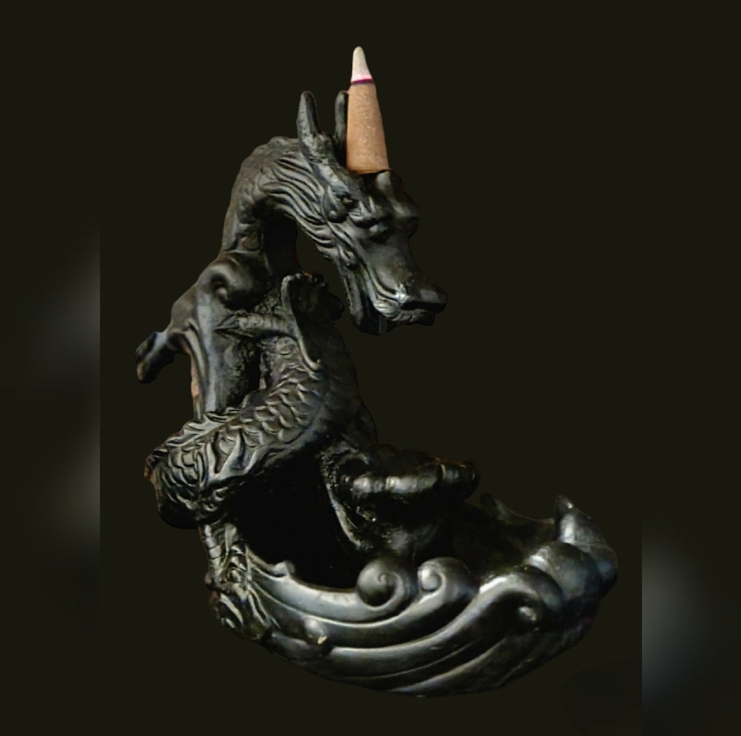 Dragon Backflow Incense Burner (19cm) – DDP Online Shopping